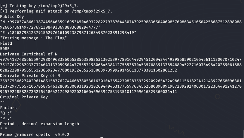 add NSIF RSA vulnerability · Issue #133 · RsaCtfTool/RsaCtfTool · GitHub