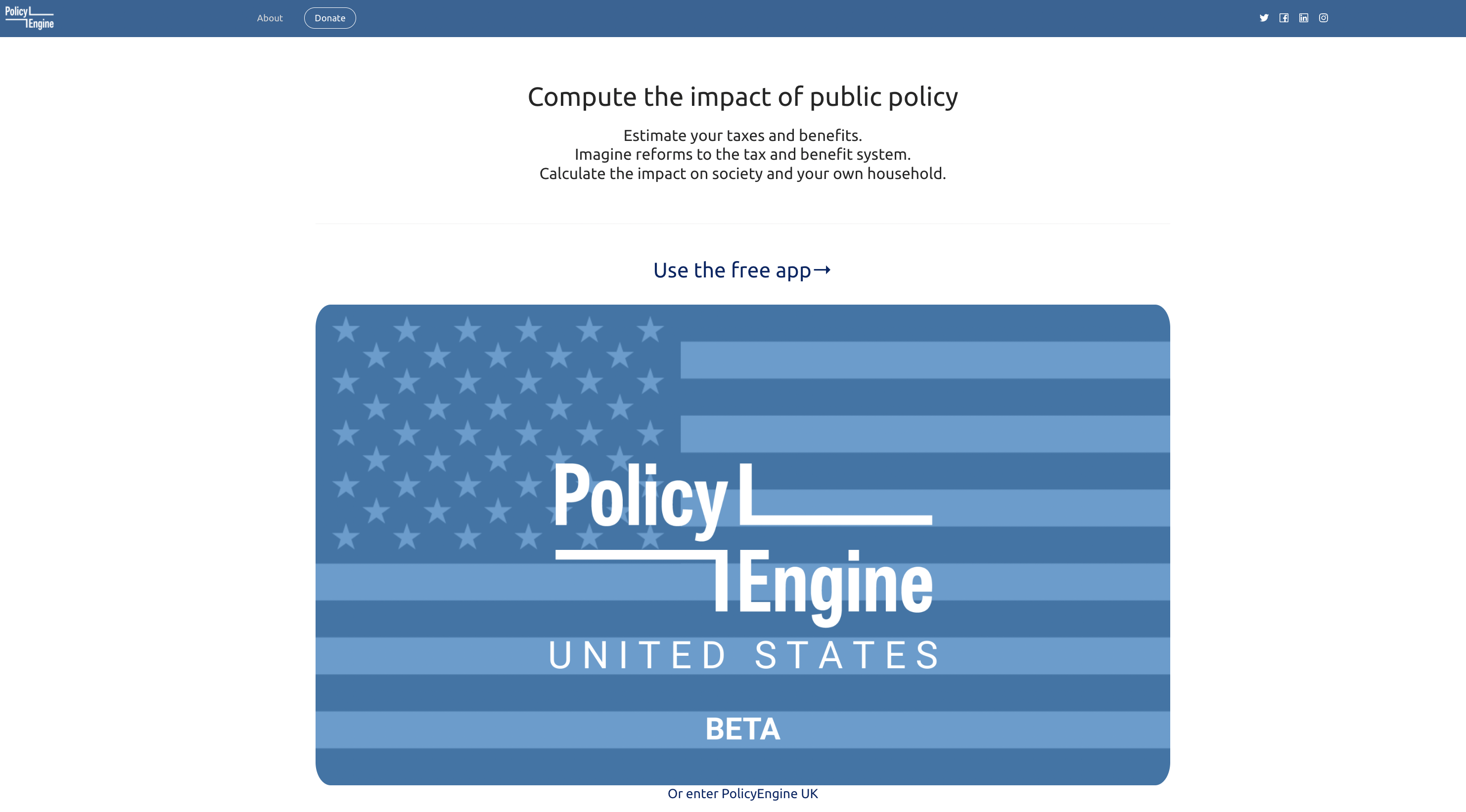Center homepage layout · Issue #616 · PolicyEngine/policyengine · GitHub
