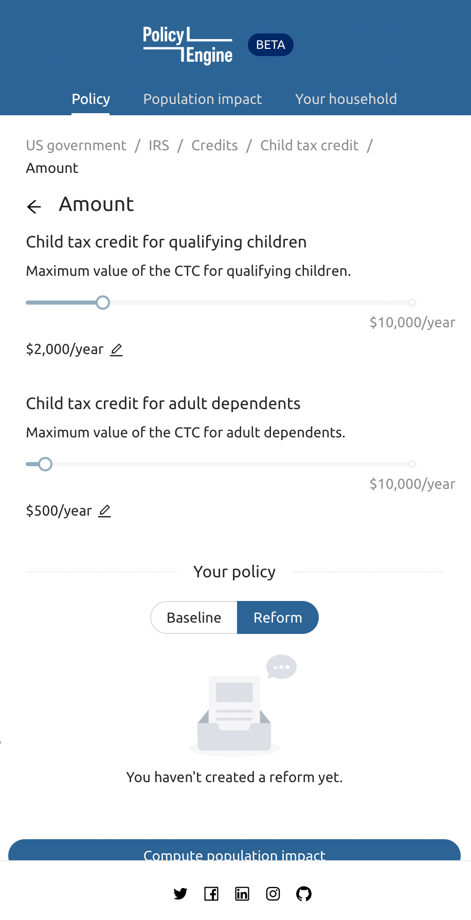 Bottom buttons cut off on mobile · Issue #858 · PolicyEngine/policyengine · GitHub