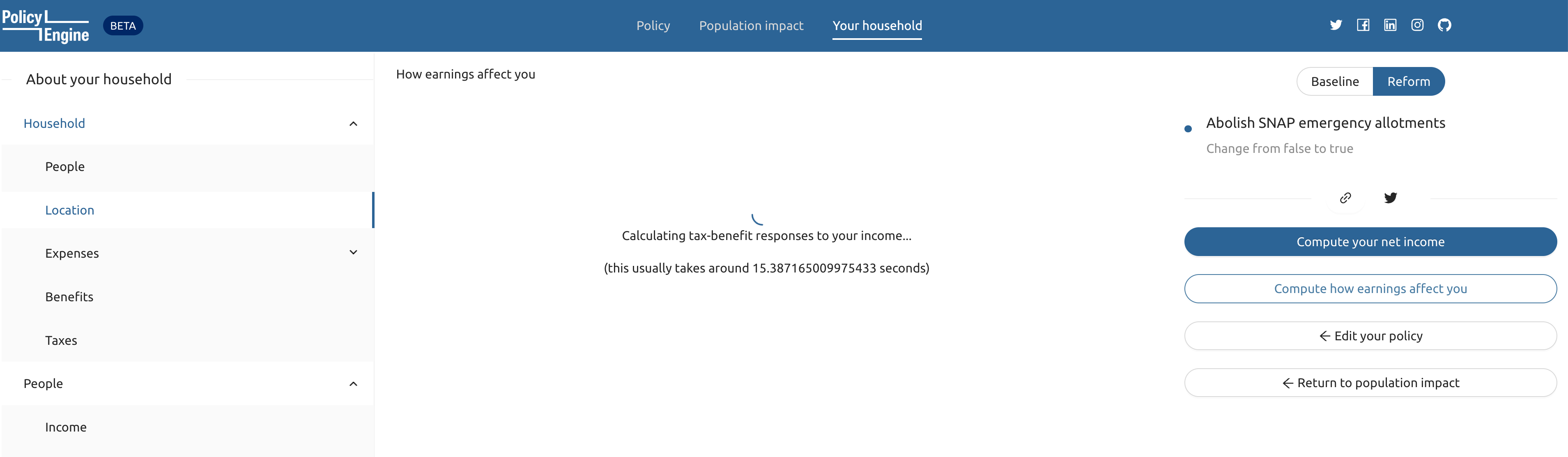 Round time estimate to nearest 15 seconds · Issue #902 · PolicyEngine/policyengine · GitHub