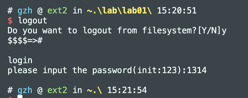 GitHub - ZihGong/xjtu-OsProject-FileSystem: 使用c语言实现类文件系统