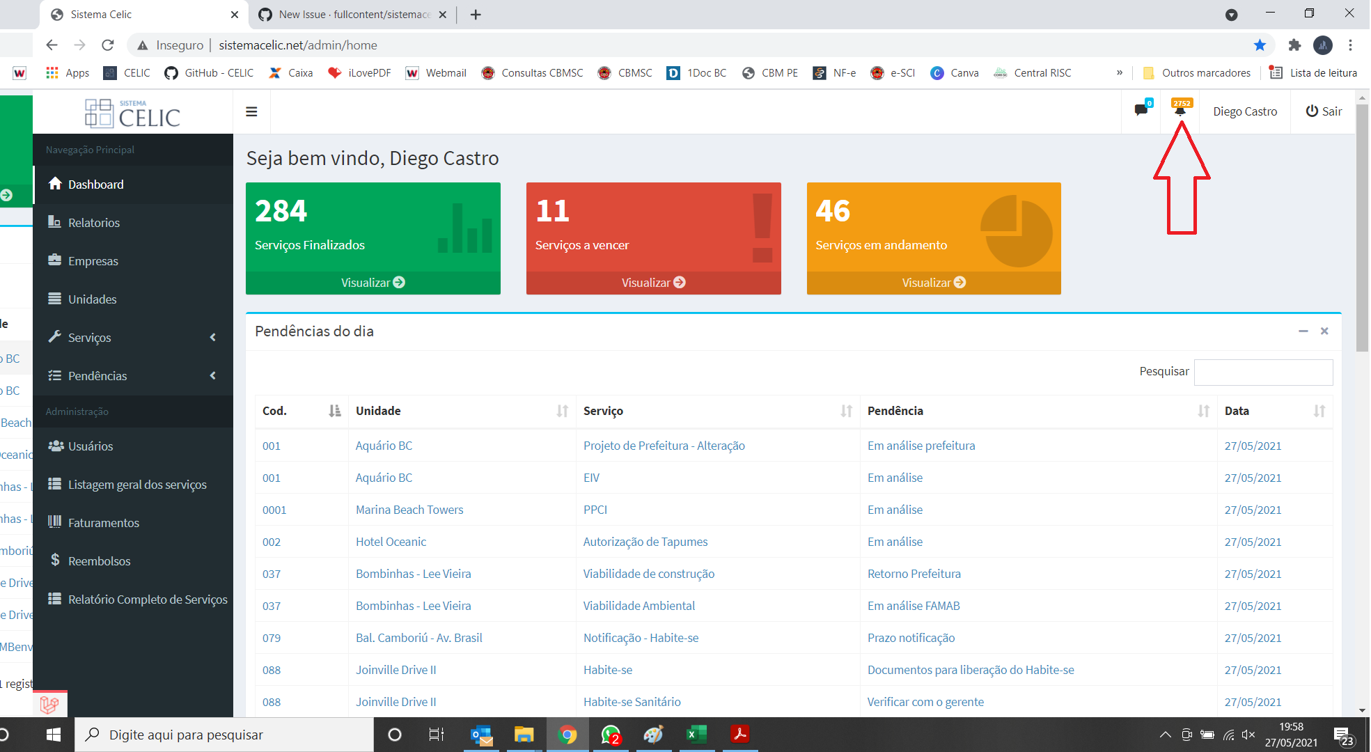Notificações · Issue #157 · fullcontent/sistemacelic · GitHub