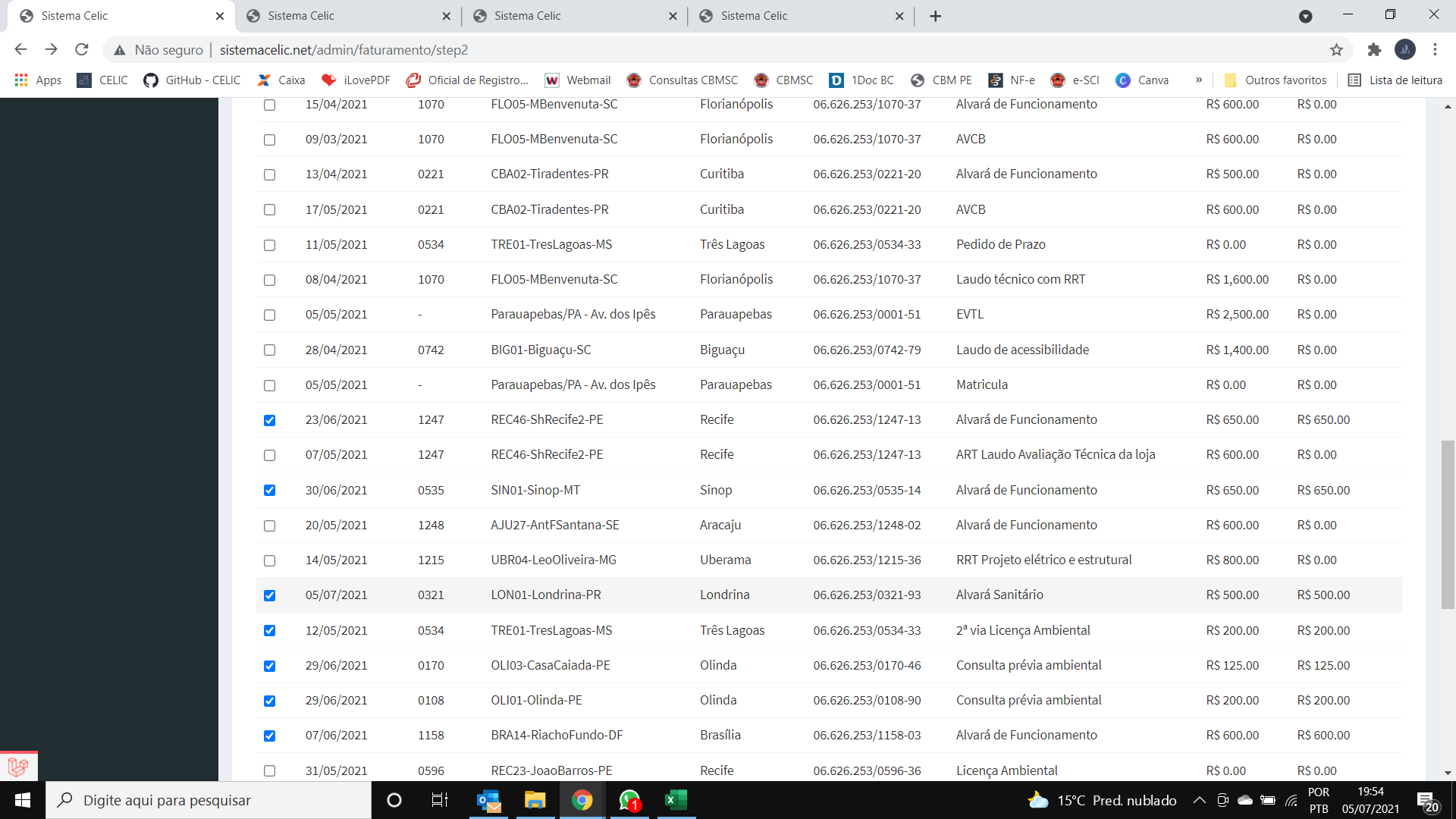 Erro faturamento · Issue #173 · fullcontent/sistemacelic · GitHub