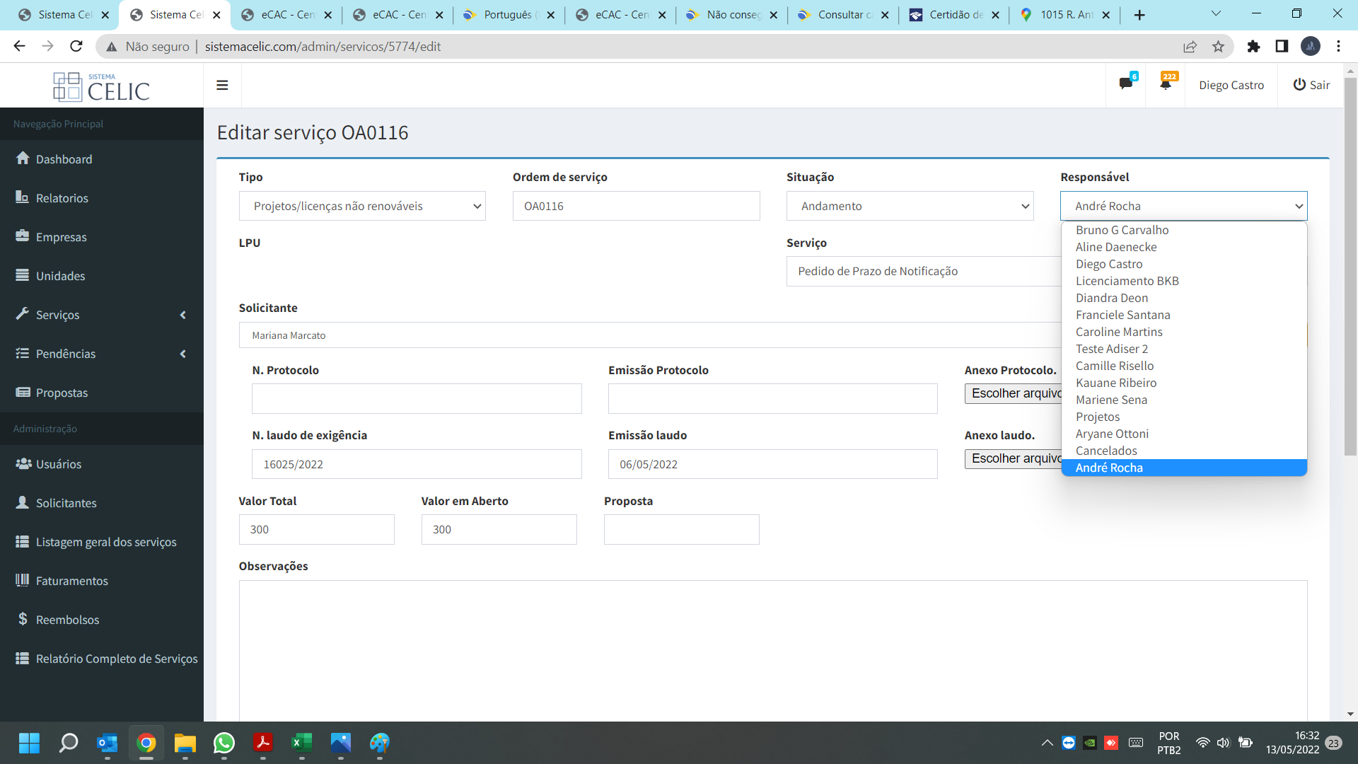 Ordenar Responsável · Issue #262 · fullcontent/sistemacelic · GitHub