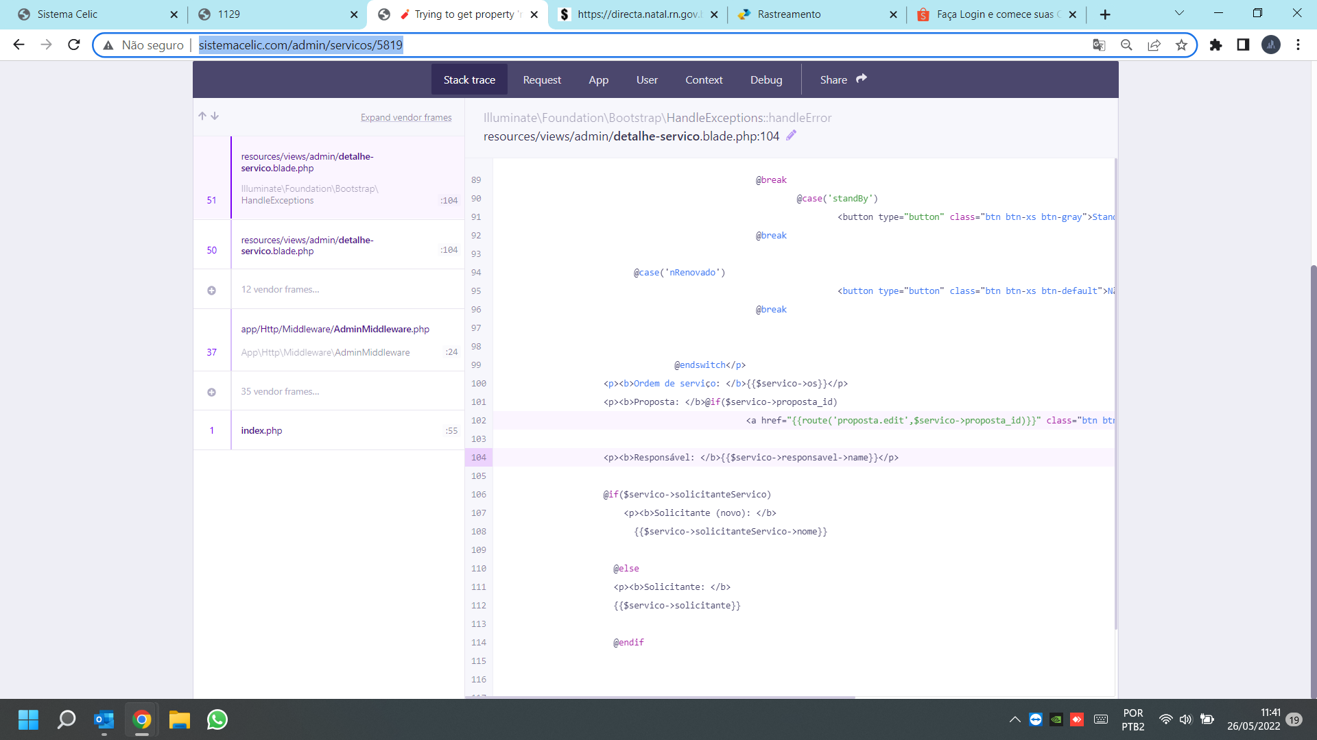 Erro Propostas · Issue #267 · fullcontent/sistemacelic · GitHub