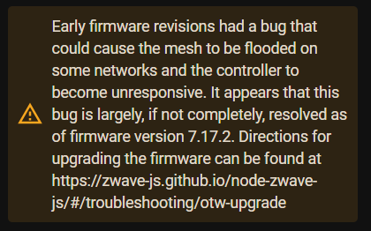 Zooz LST39 LR Reports Firmware error despite being upgraded · Issue #101271 · home-assistant ...