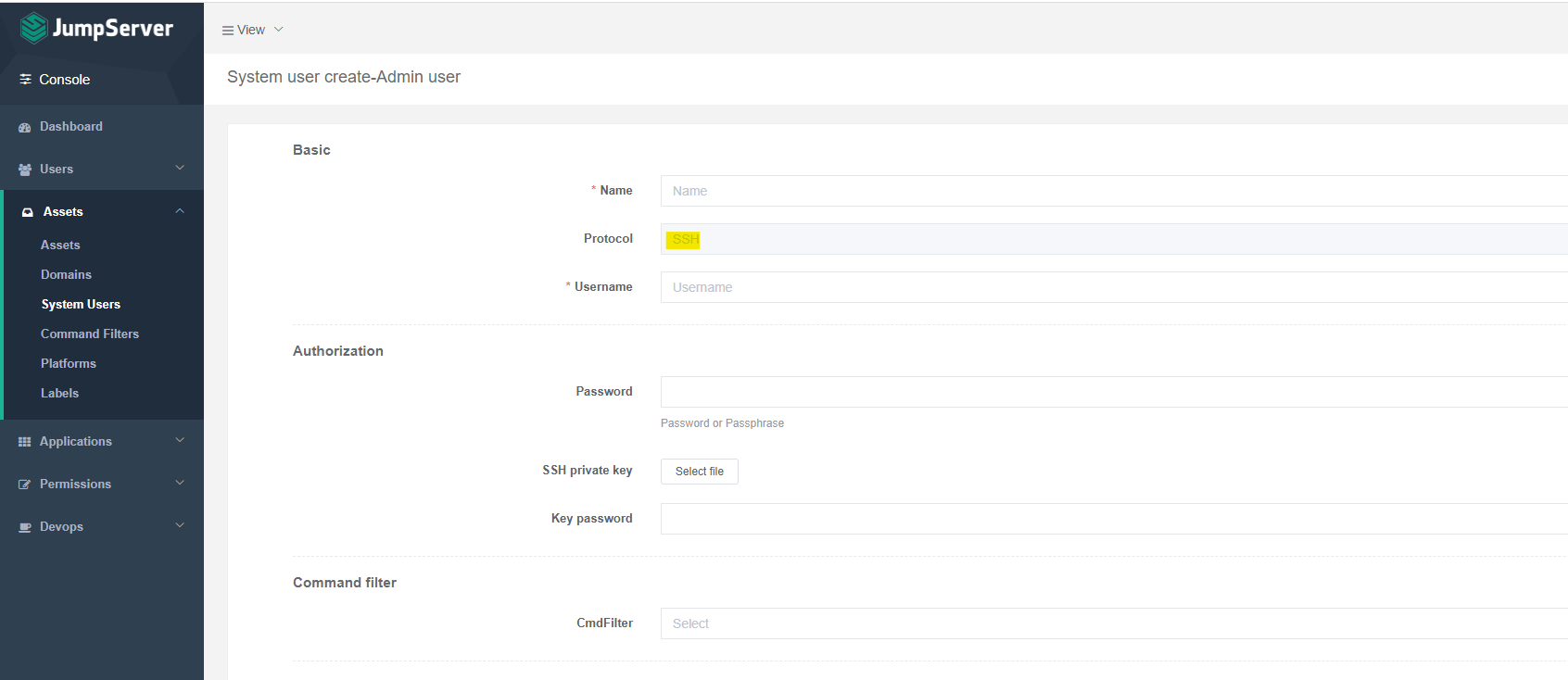 [Question] Add Windows RDP Admin User · Issue #9242 · jumpserver/jumpserver · GitHub