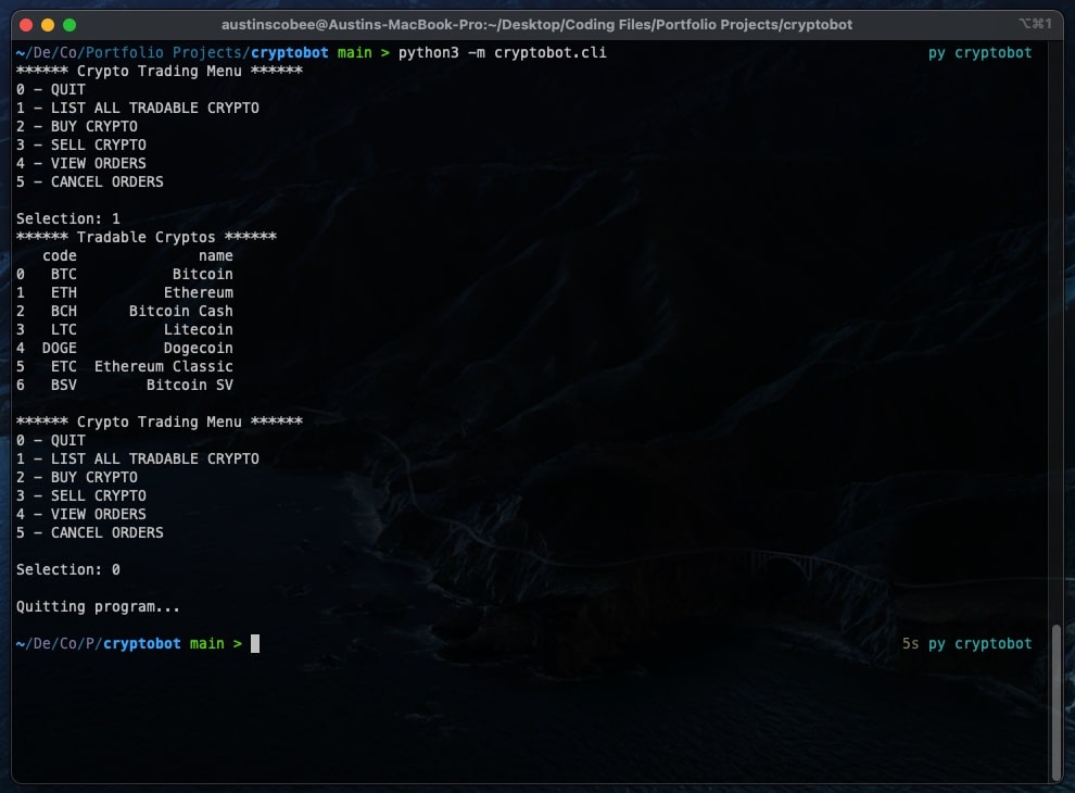 GitHub - ascobee/cryptobot: Crypto trading bot with market predictions using machine learning.