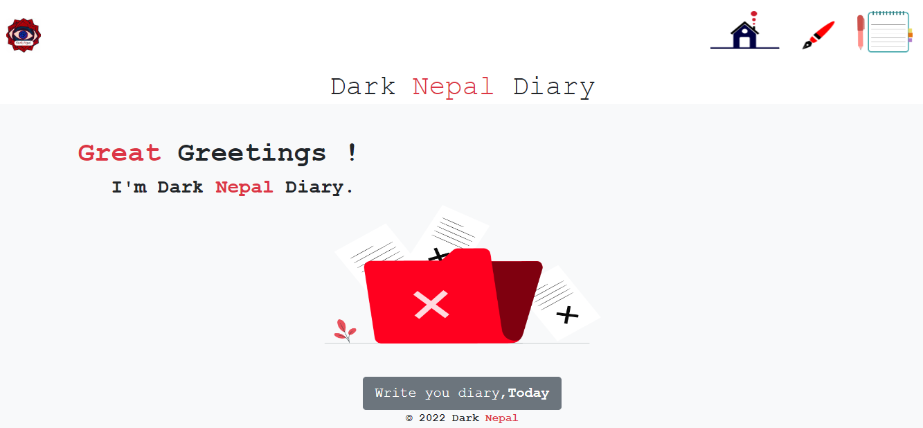 GitHub - Dark-Nepal/Diary: Diary is the application to write daily ...