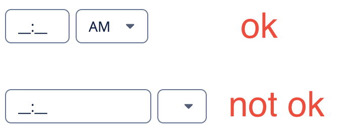 TimeField with timeMode="H_12" and explicit width has not enough space for the AM/PM drop-down ...