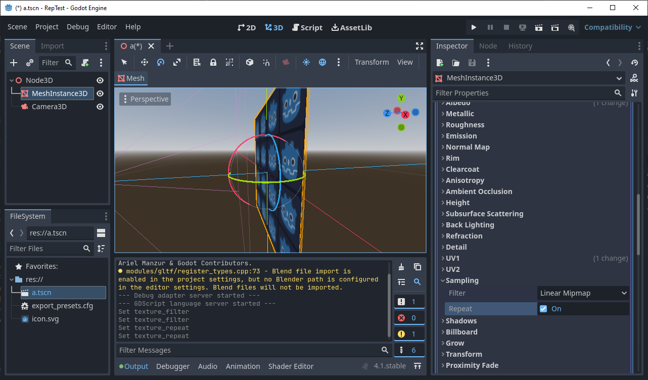Anisotropic Filtering not disabled when switching filtering mode in ...