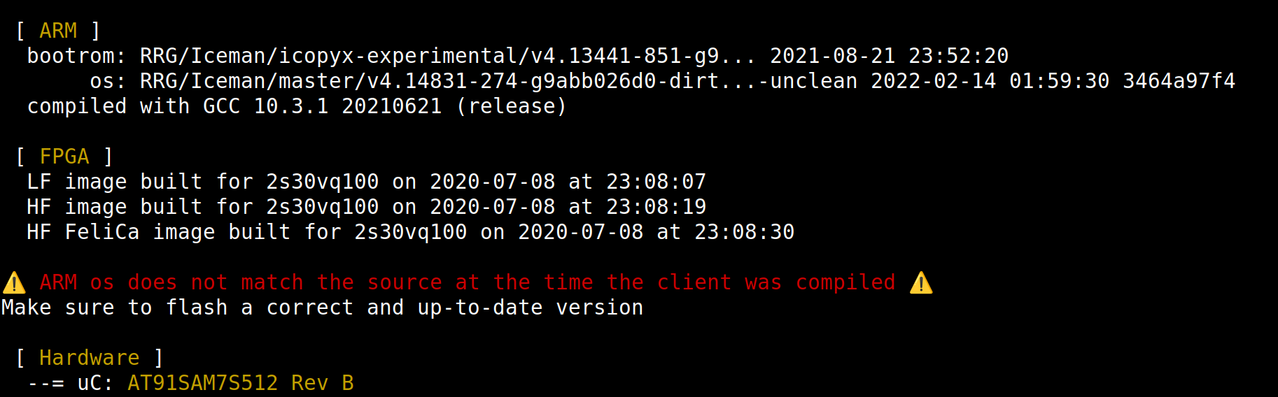 [idea] add sha1sum to created fw · Issue #1345 · RfidResearchGroup/proxmark3 · GitHub