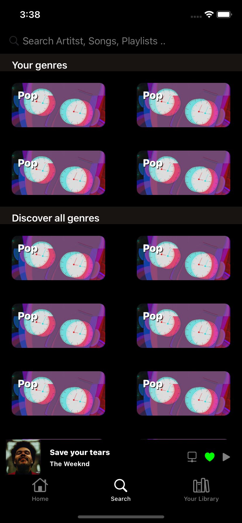 Github Qabboutspotify Clone Attempt