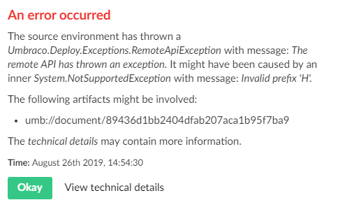 Better error message for "Invalid prefix H" · Issue #113 · umbraco ...