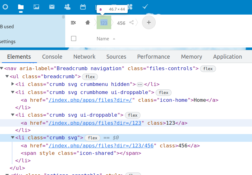 [BITV] 9.1.3.1b/3.2 - The breadcrumb navigation represents a list and should best be implemented ...