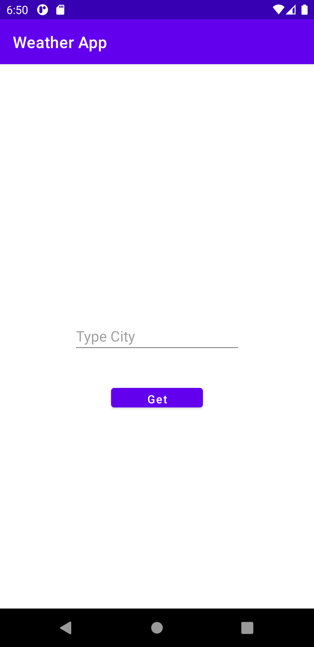GitHub - WilfredAlmeida/weatherite: An Android application for getting ...