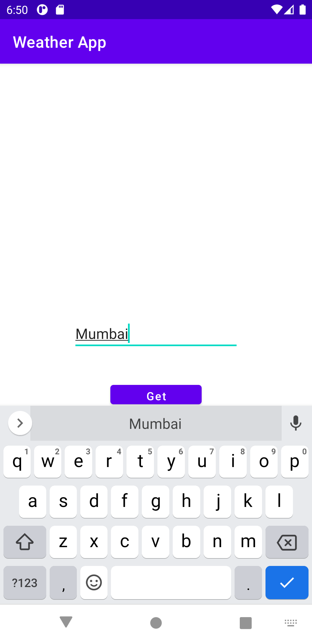 GitHub - WilfredAlmeida/weatherite: An Android application for getting ...