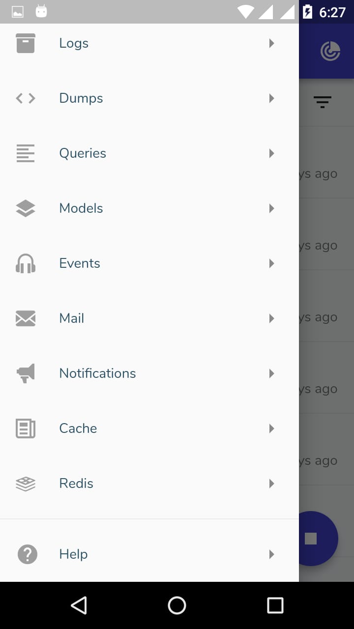 Mobile App Usage · Issue 183 · Laravel Telescope · Github