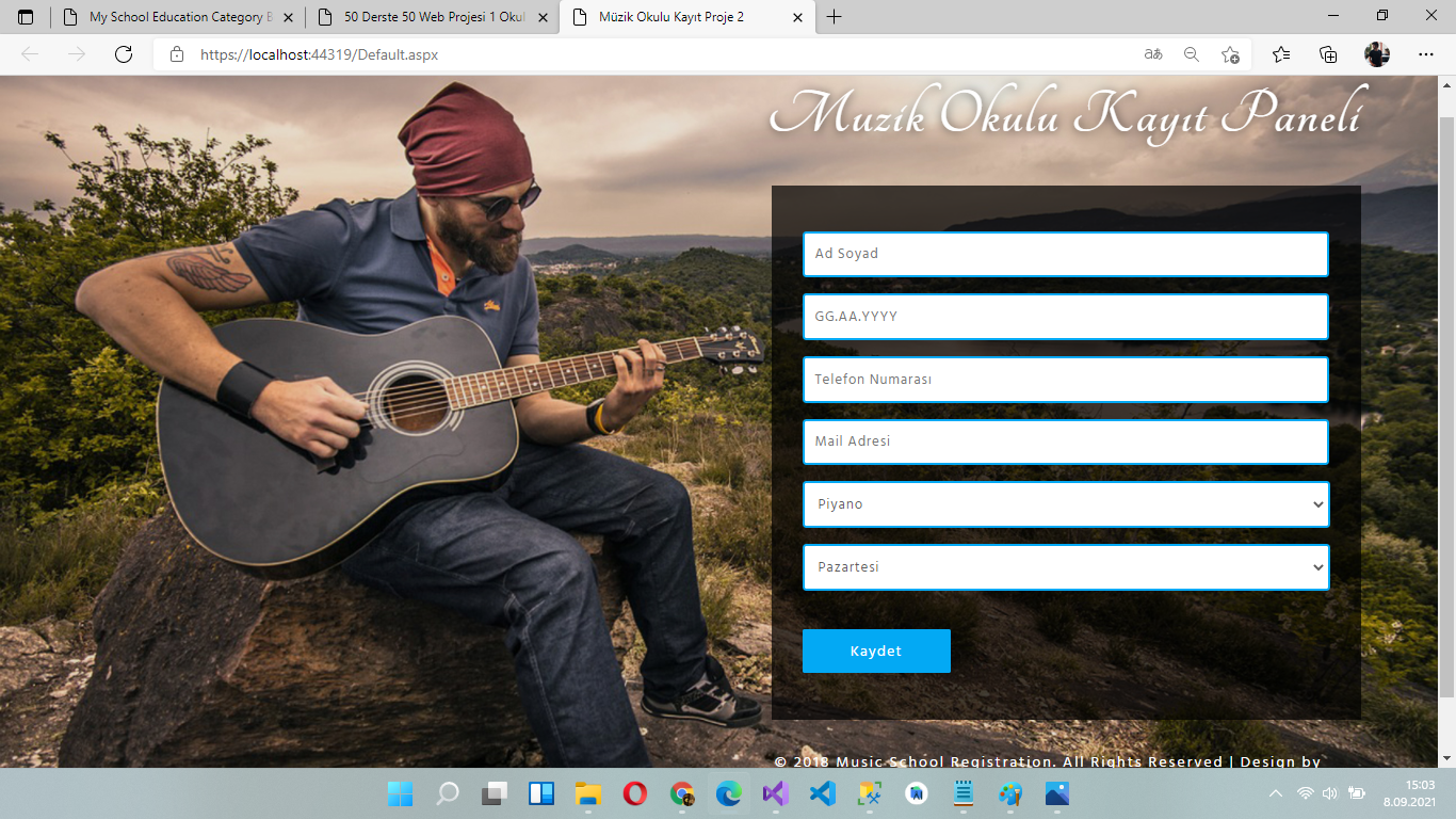 GitHub - ersinbulut/50Derste50Proje