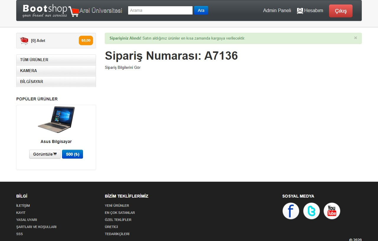 GitHub - ersinbulut/Eticaret