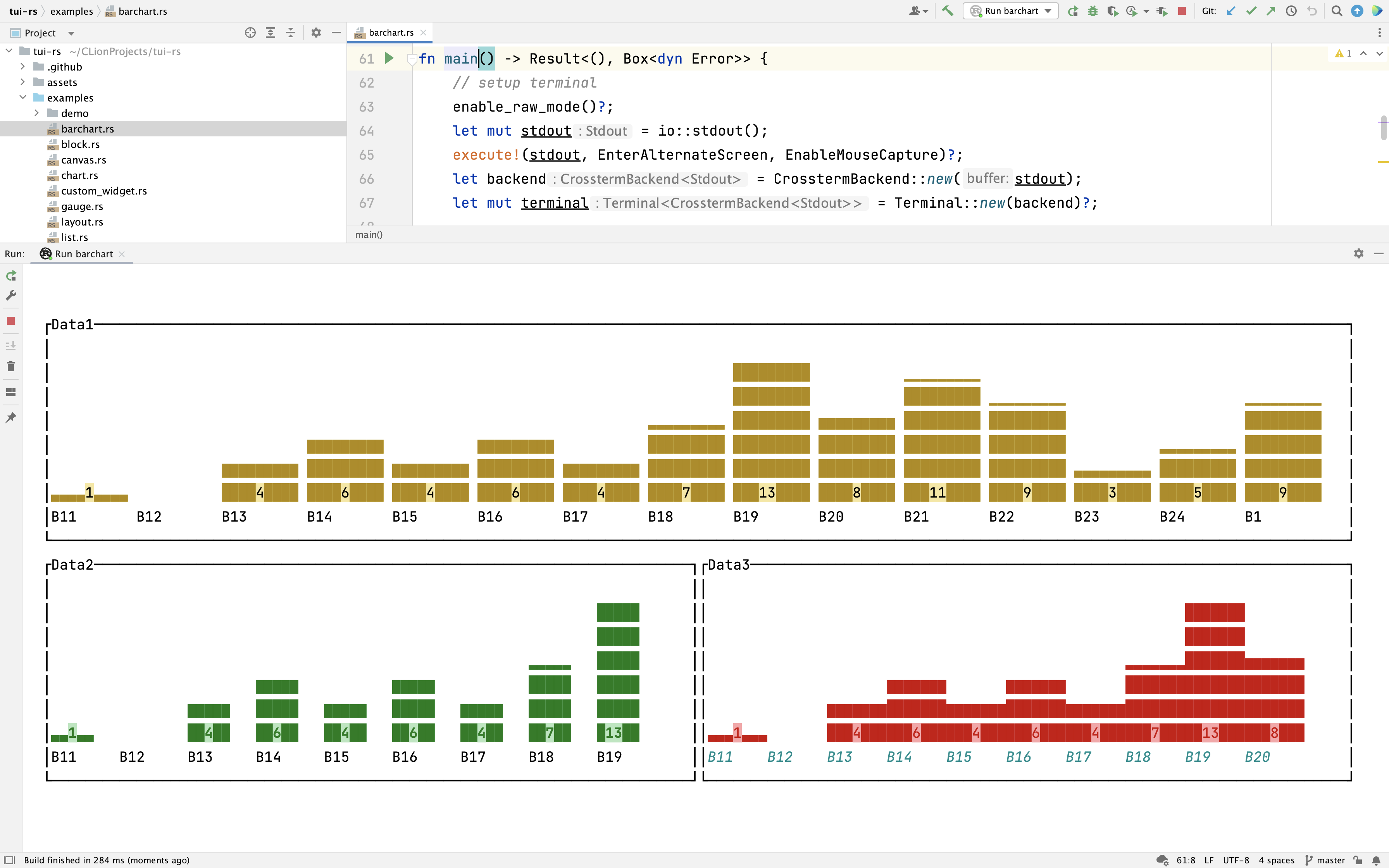 Unable to run tui application from IDE · Issue #7602 · intellij-rust ...