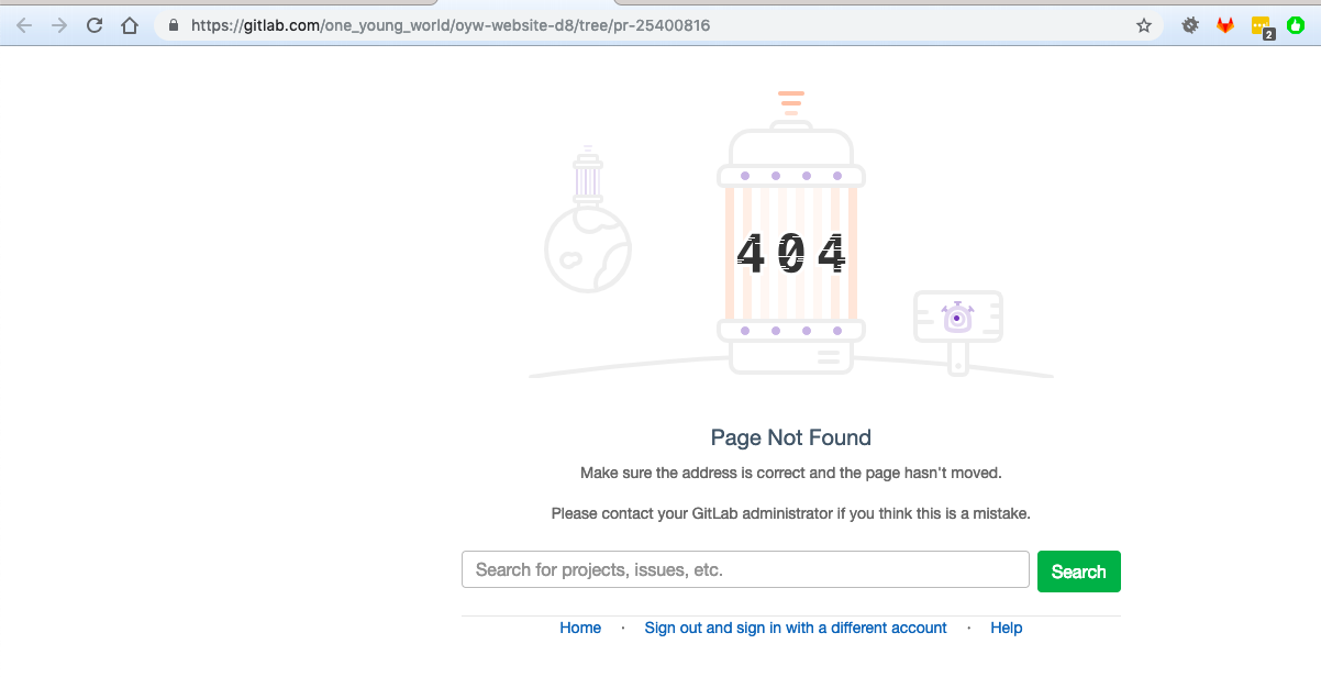 Source link on PR environments is incorrect for GitLab · Issue #948 · uselagoon/lagoon · GitHub
