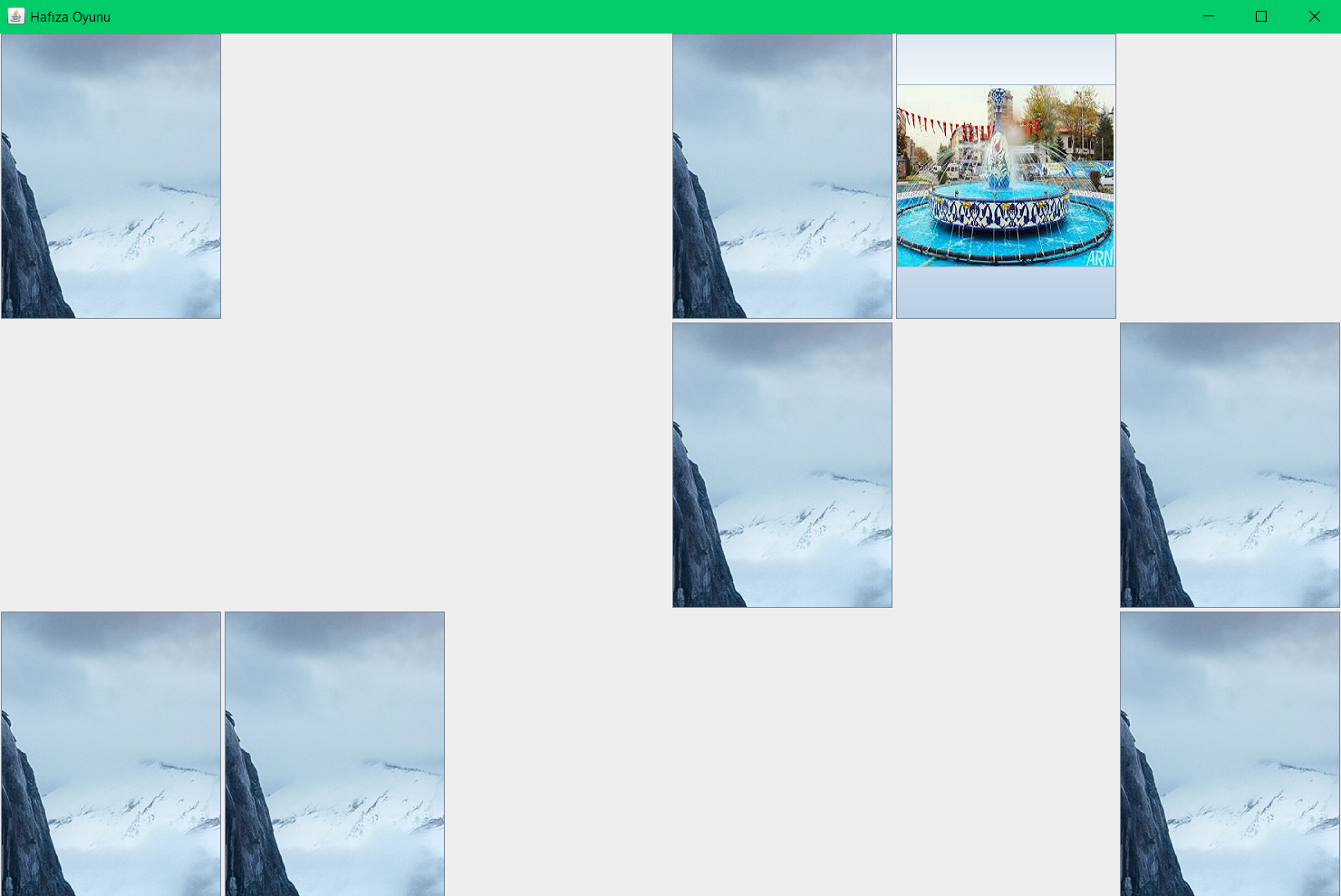 GitHub - dogan-kartal/Java-MemoryGame