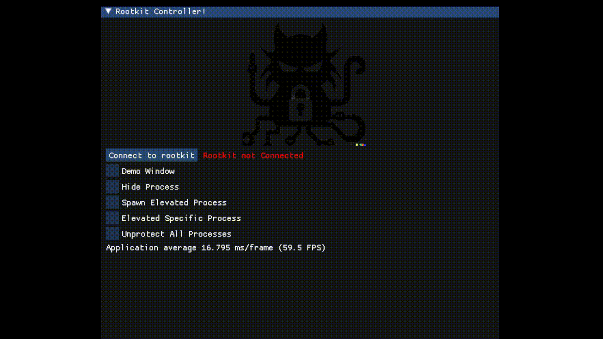GitHub - ZeroMemoryEx/Chaos-Rootkit: x64 ring0 rootkit with process hiding, privilege escalation ...