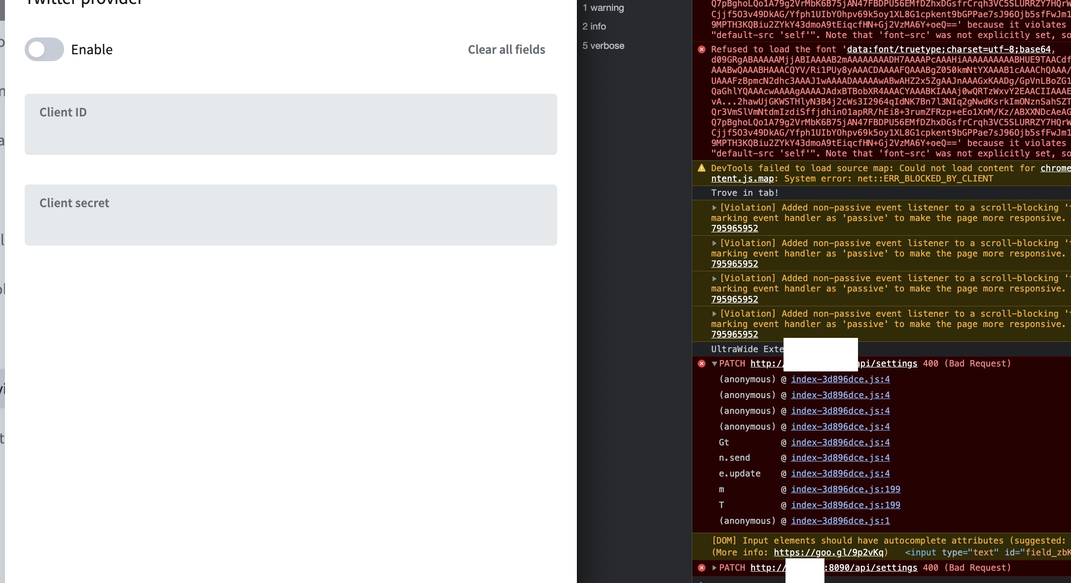 An error occurred while submitting the form. · Issue #2430 · pocketbase/pocketbase · GitHub