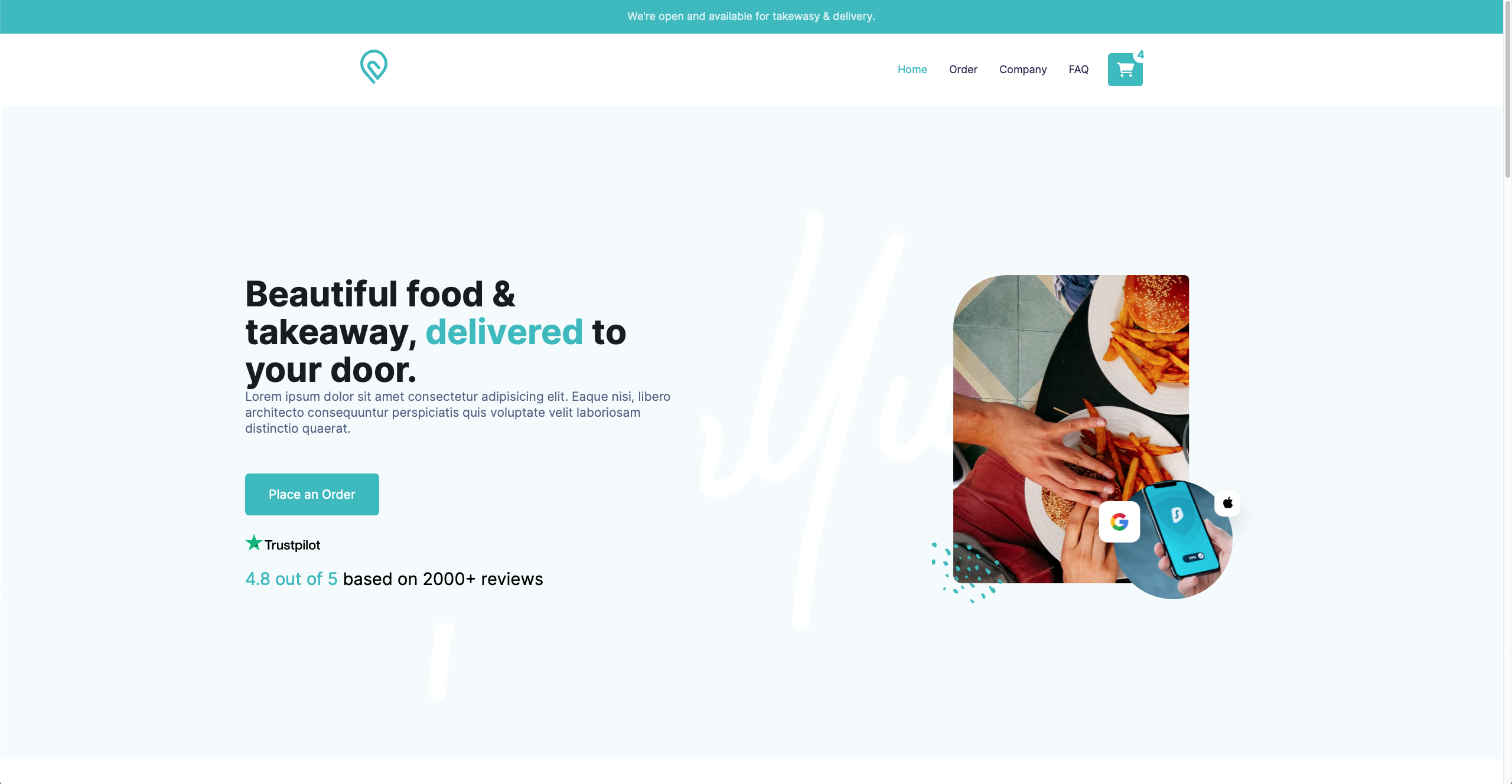 GitHub - JDsmile/fastfood-ecommerce-website