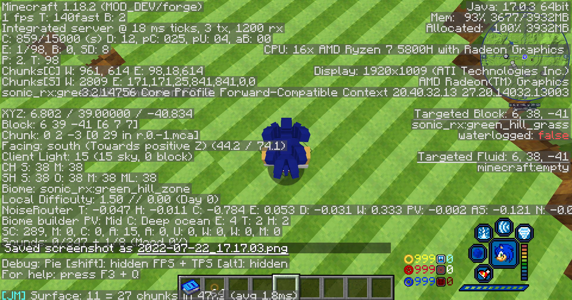 Custom Blocks For Custom Dimension Causes Massive Fps Drop · Issue #3004 · MCreator/MCreator ...