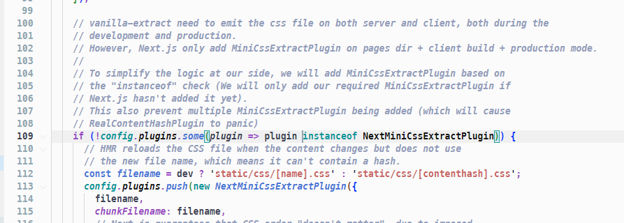 TypeError: Right-hand side of 'instanceof' is not an object with vanilla-extract/next-plugin@2.2 ...