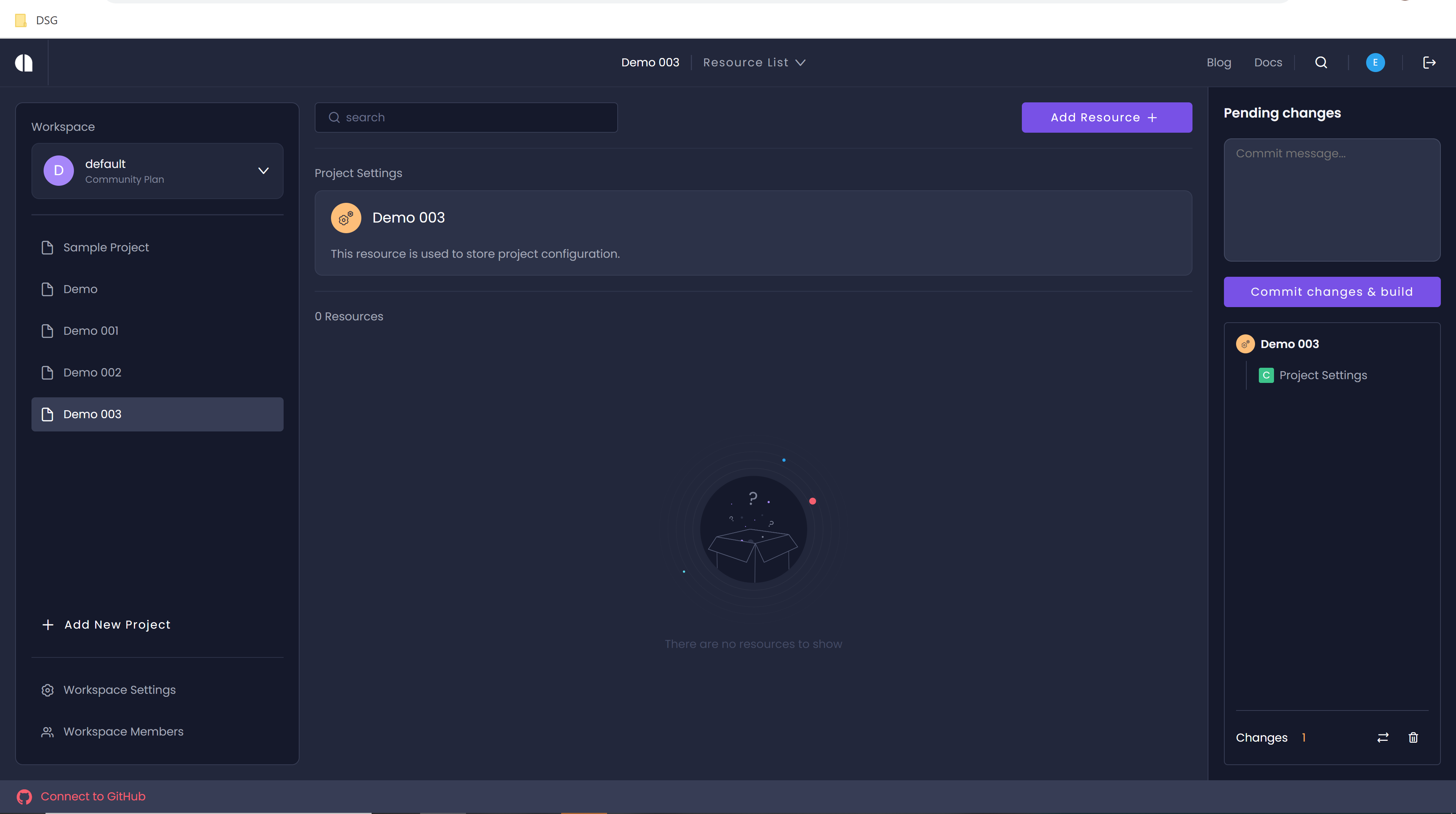 馃悰 Bug Report Project Configuration Is Not Generated Without Services