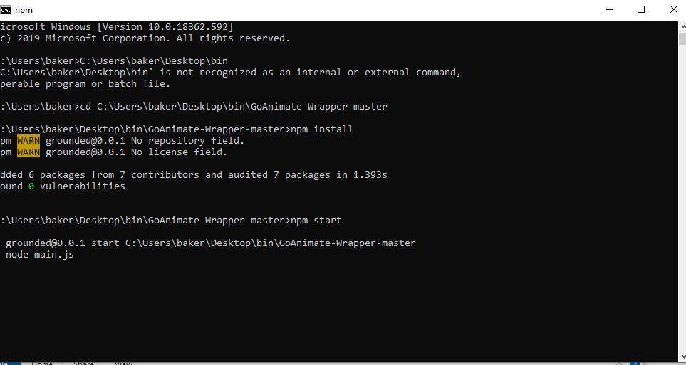 goanimate wrapper on node . js is not working · Issue #34 · GoAnimate ...