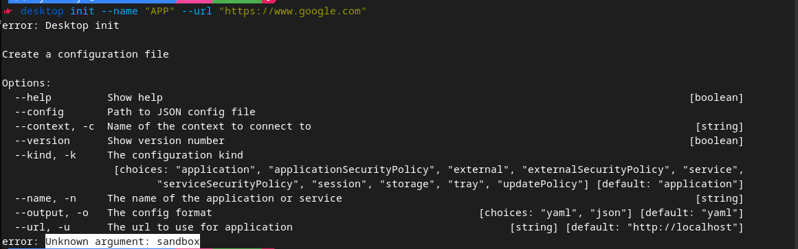 Unknown Argument Sandbox · Issue 846 · Reactivemarketsdesktop · Github