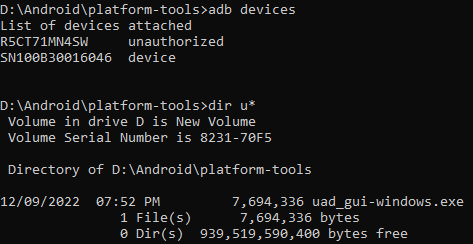 error: not support command · Issue #461 · 0x192/universal-android-debloater · GitHub