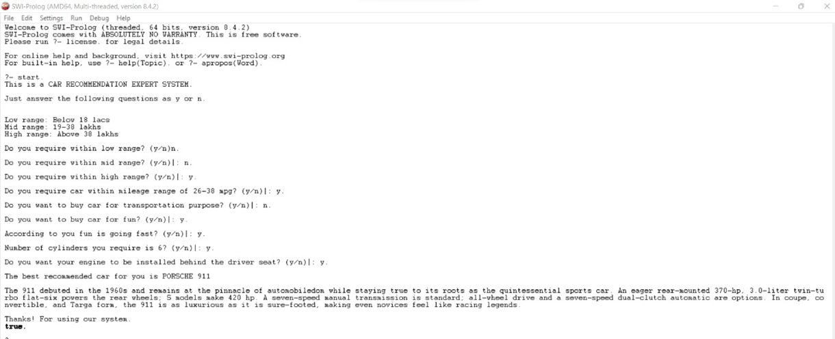GitHub - JANVI062/Car-Recommendation-Expert-system: The car ...