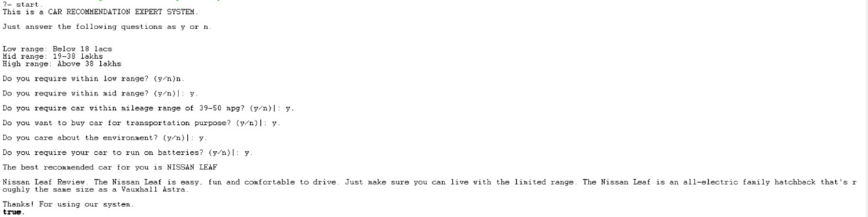 GitHub - JANVI062/Car-Recommendation-Expert-system: The car ...