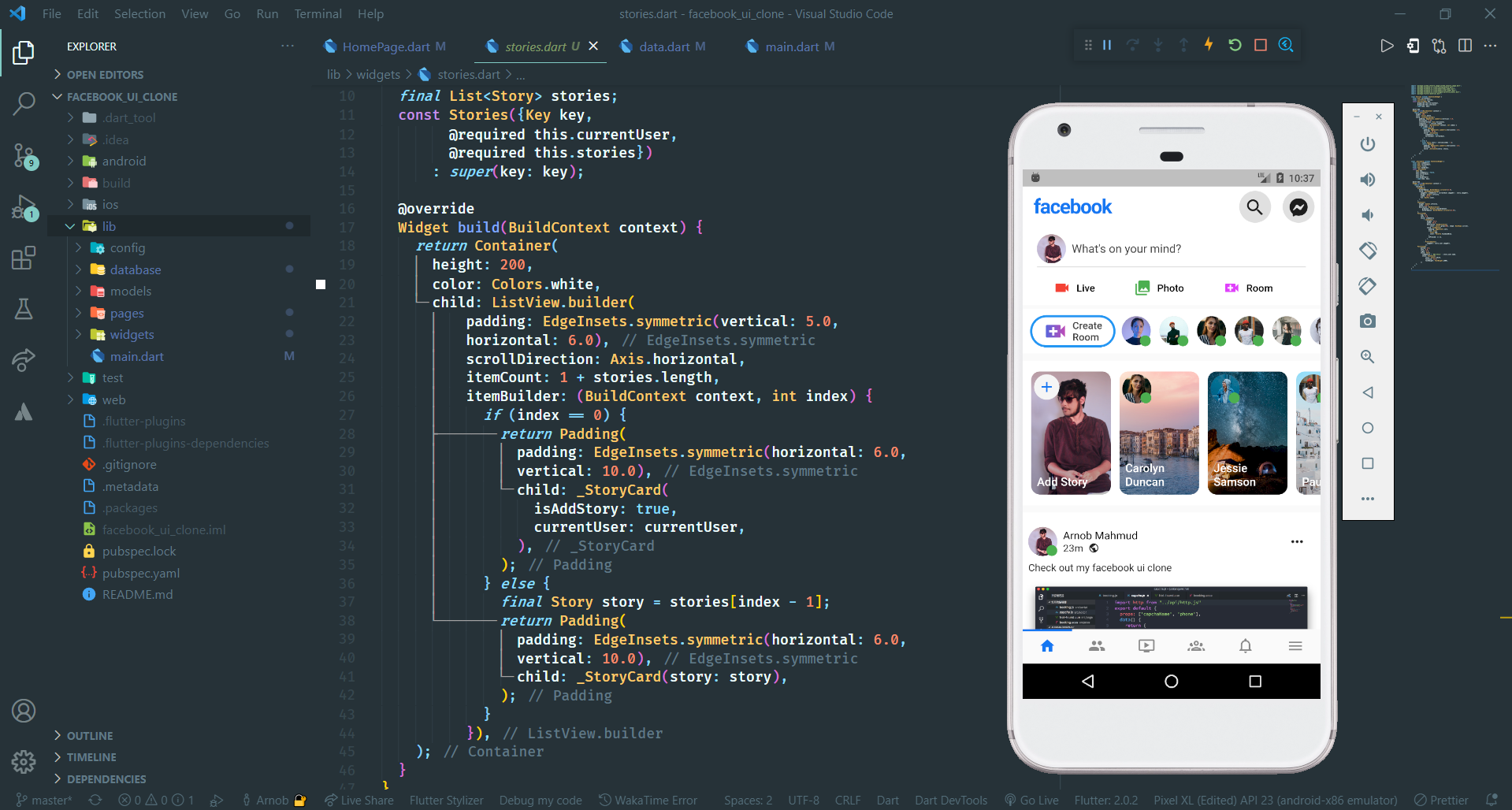 GitHub - Debug-Gremlins/Facebook-Application-UI-Clone: Facebook Homepage layout UI Clone by ...