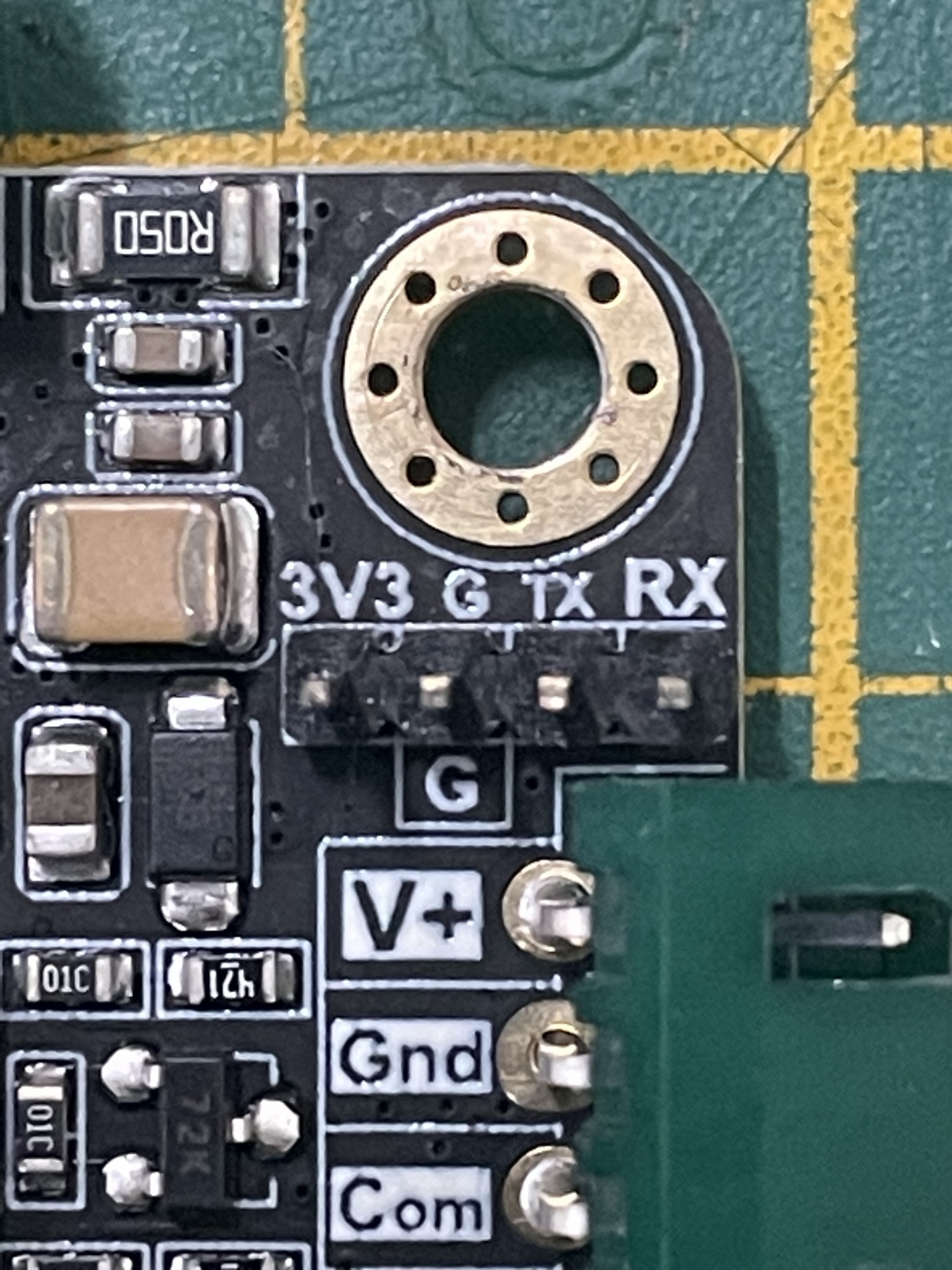 What is the correct connector/header to control the PCB via the ...