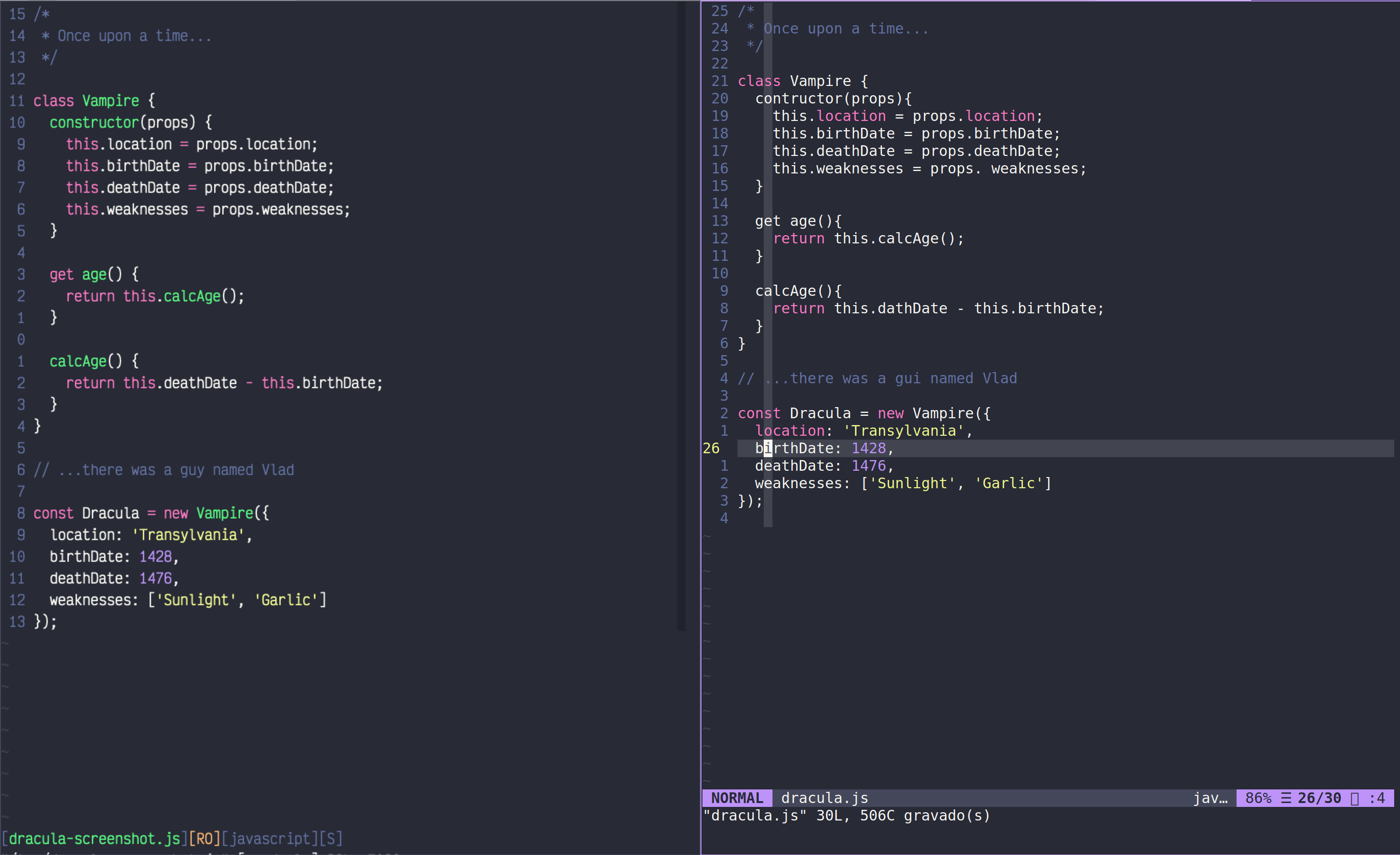 no function name highlight. · Issue #214 · dracula/vim · GitHub