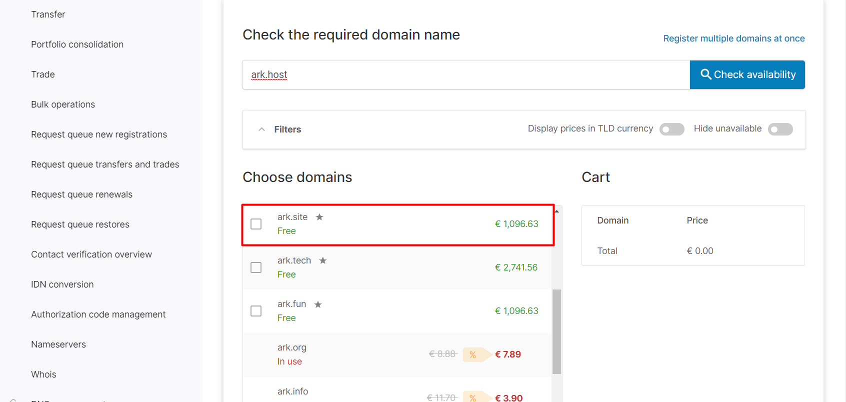 [BUG] Premium domains transfer price · Issue #171 · openprovider/Openprovider-WHMCS-domains · GitHub
