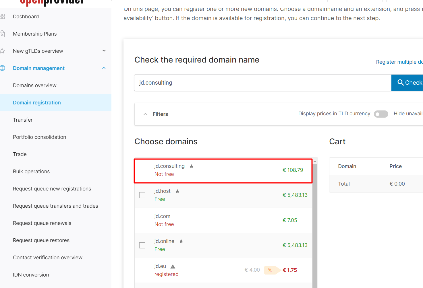 [BUG] Premium domains transfer price · Issue #171 · openprovider/Openprovider-WHMCS-domains · GitHub