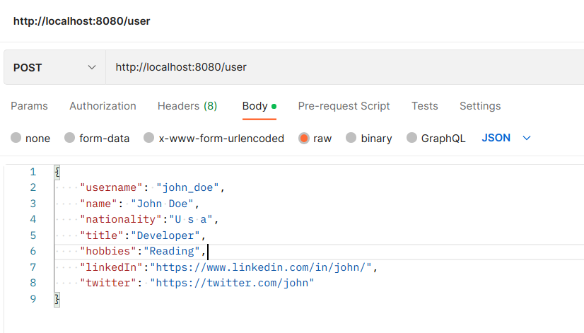 [feature]: Add a User Object template to /users-profile readme · Issue #419 · keploy/keploy · GitHub