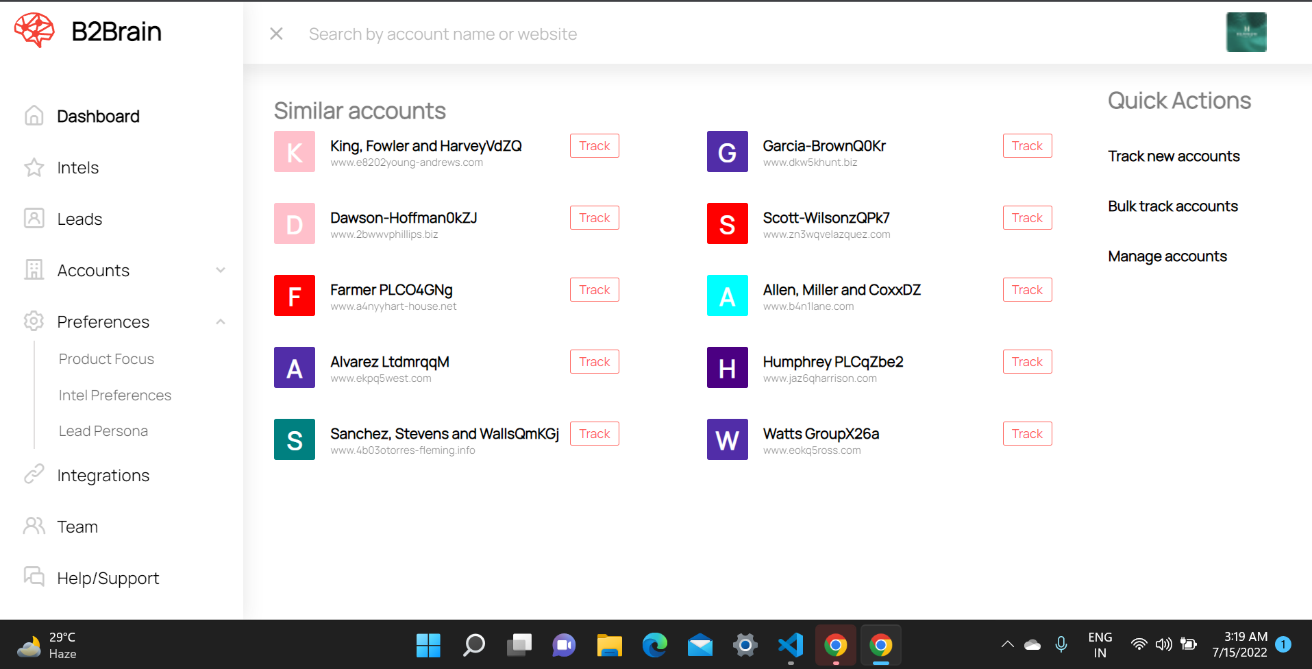 GitHub - vanshitatwr620/B2Brain-Assignment: Preliminary Assessment