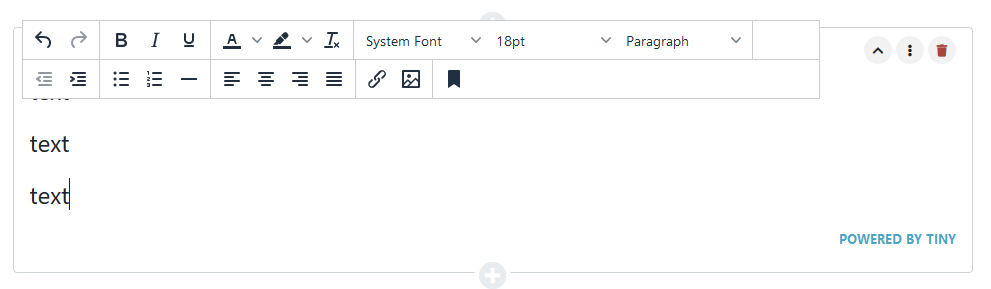 TinyMCE expanded toolbar overflows above the content · Issue #1295 · PiranhaCMS/piranha.core ...