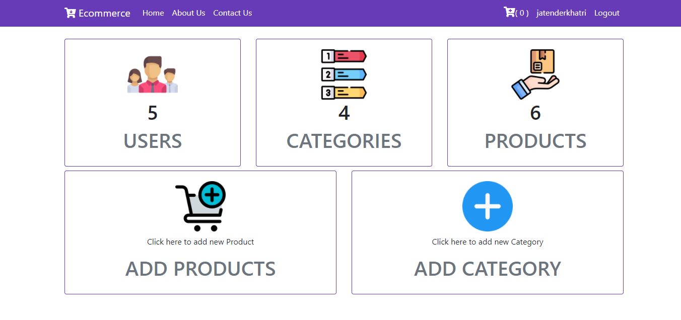 GitHub - Jatender-Khatri/Ecommerce-website: A web app is used to ...