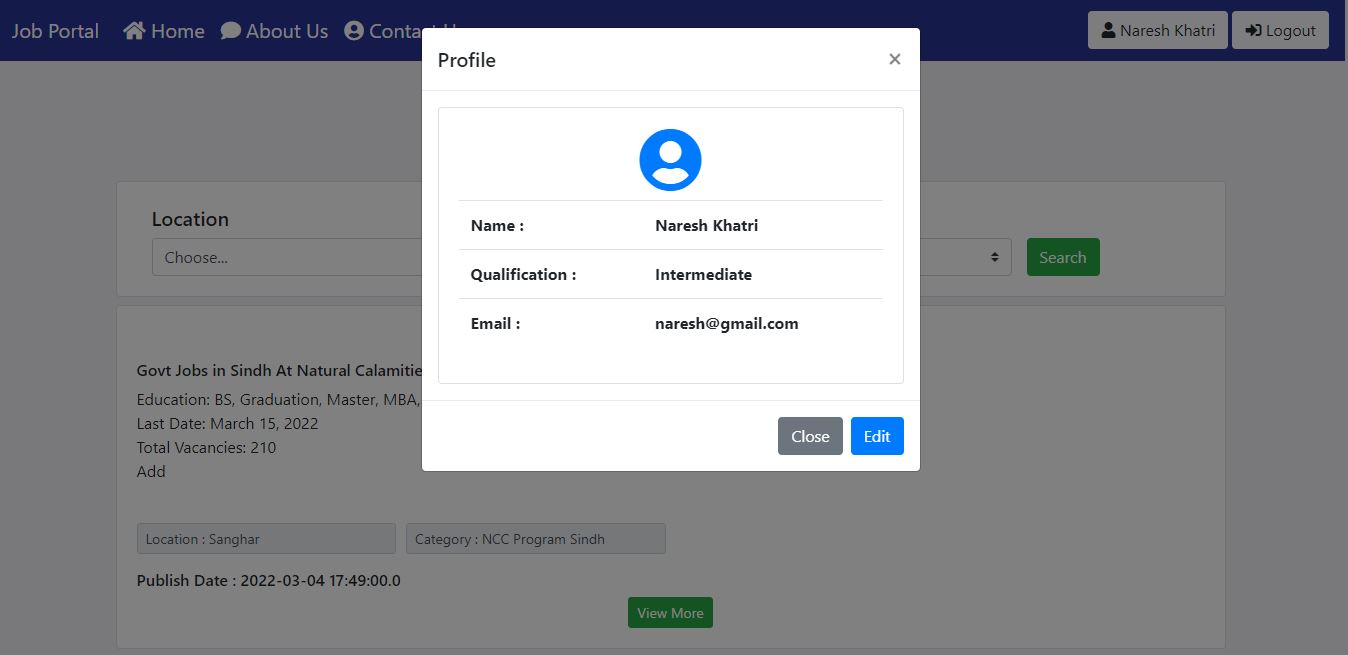 GitHub - Jatender-Khatri/job-portal: A web app to manage your Jobs ...