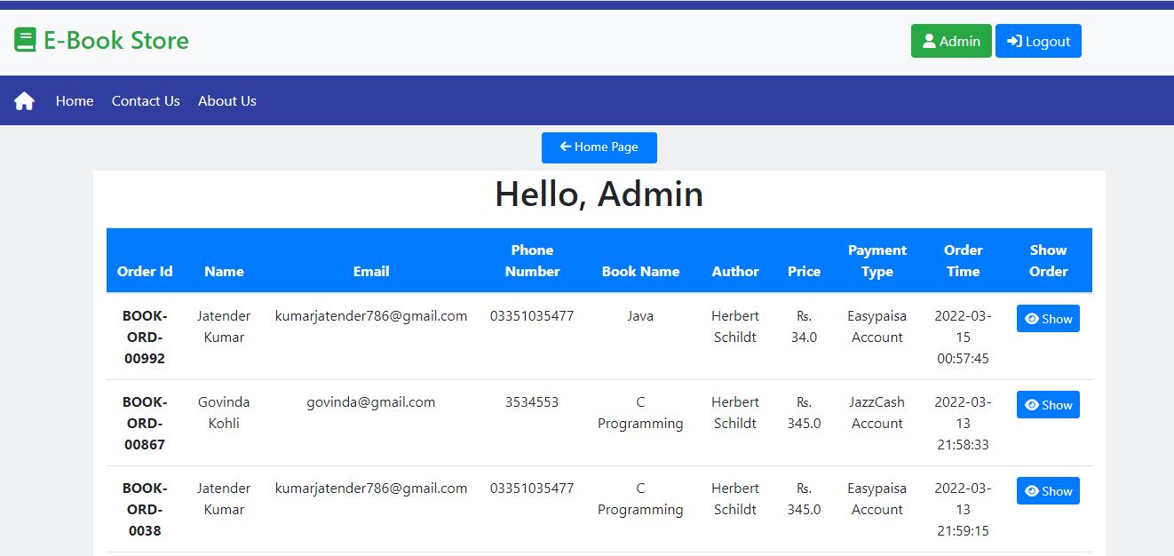 GitHub - Jatender-Khatri/EBook-Store: This project contain only to ...