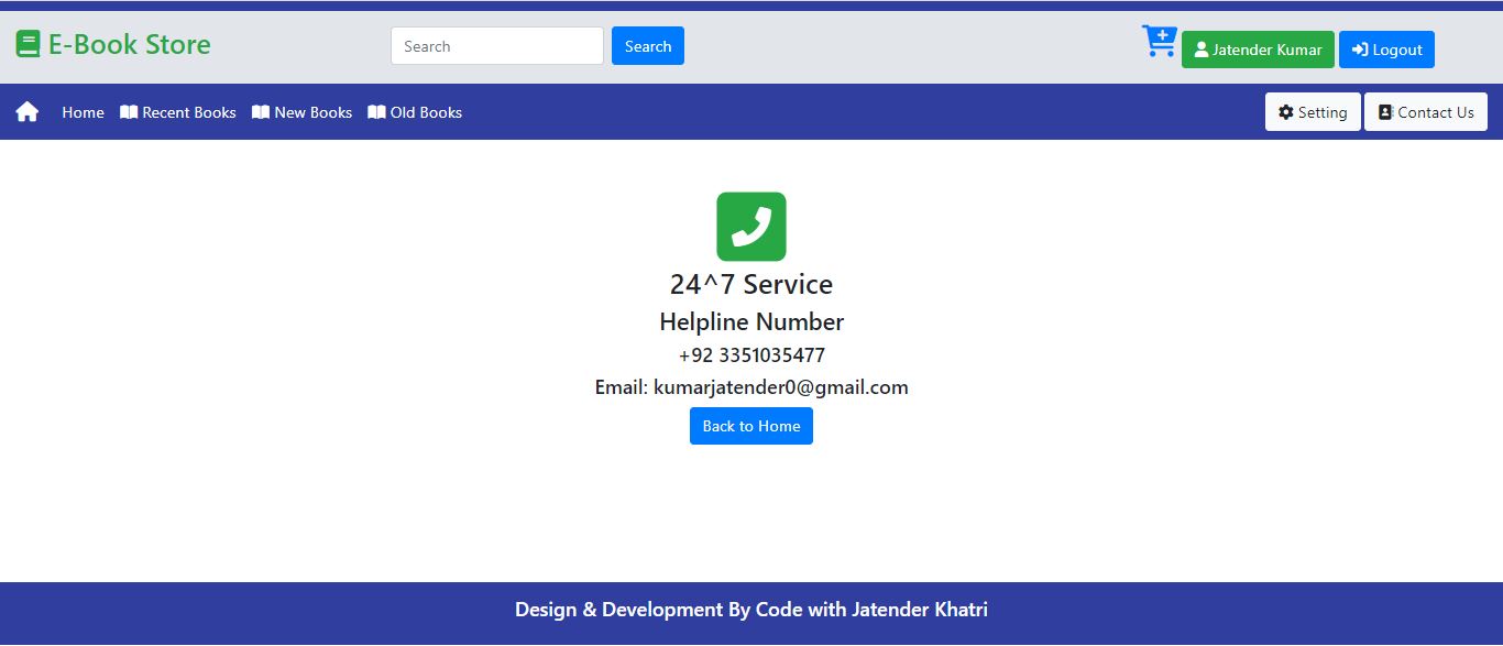 GitHub - Jatender-Khatri/EBook-Store: This project contain only to ...